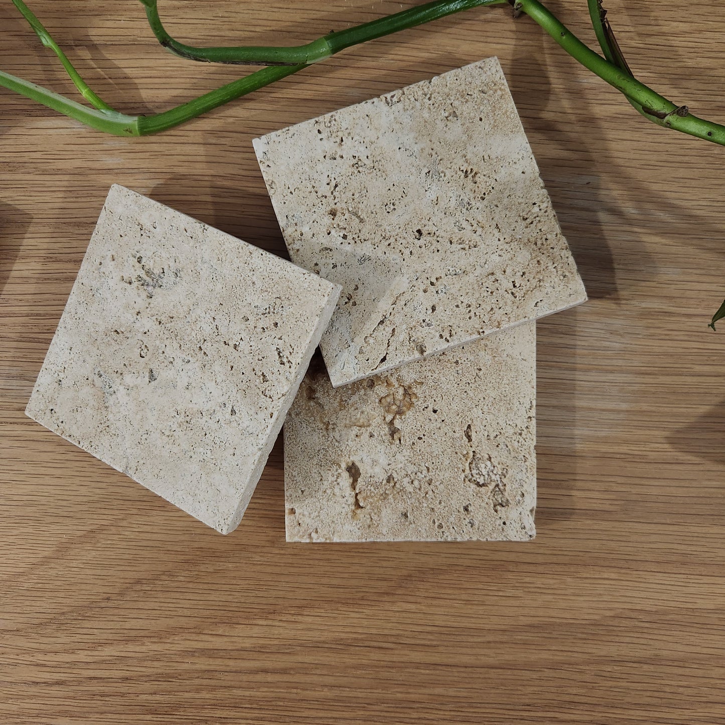 Classic Travertine Coasters – Little Hills Creations